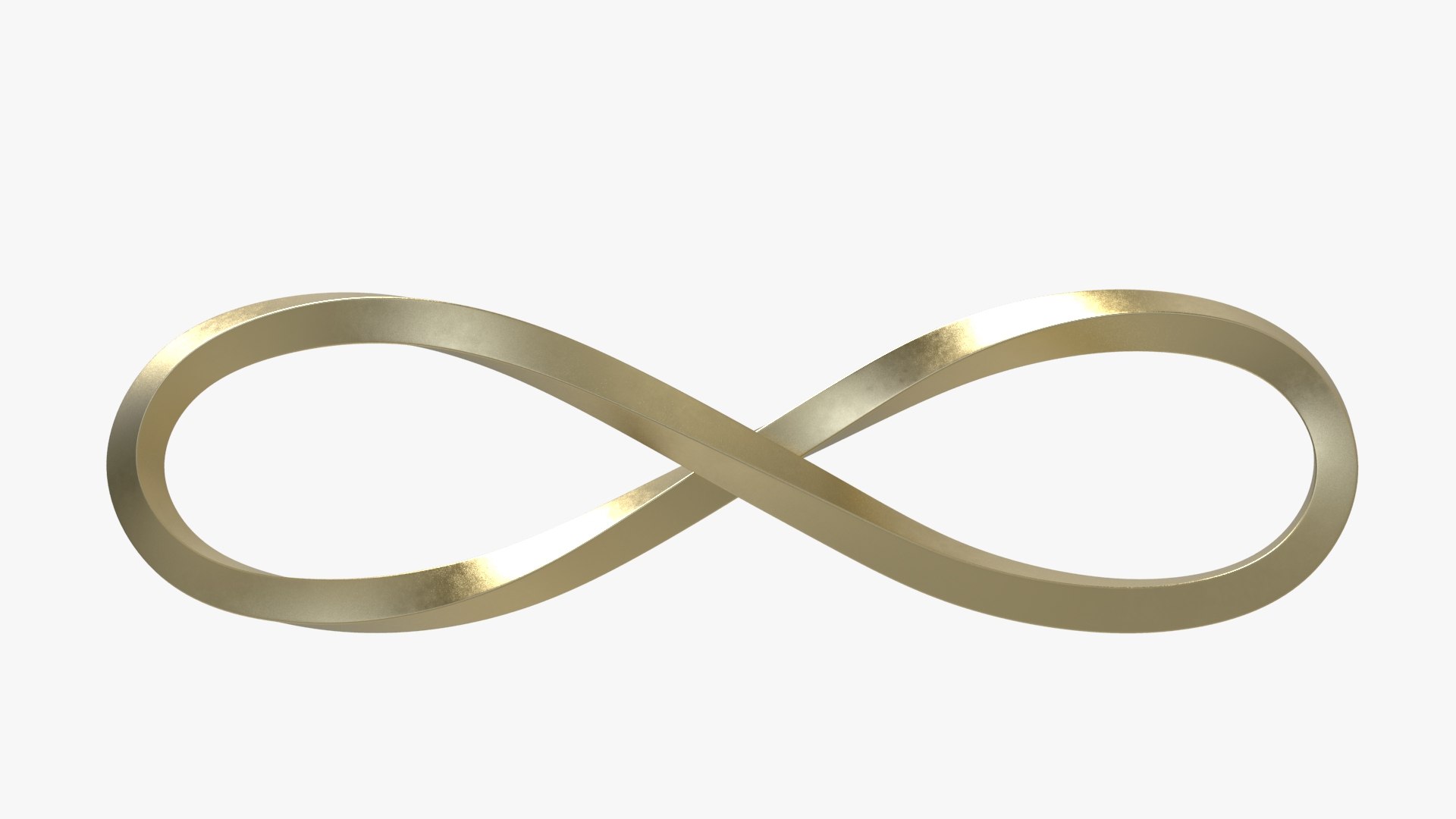 Infinity loop symbol 3D - TurboSquid 1489050
