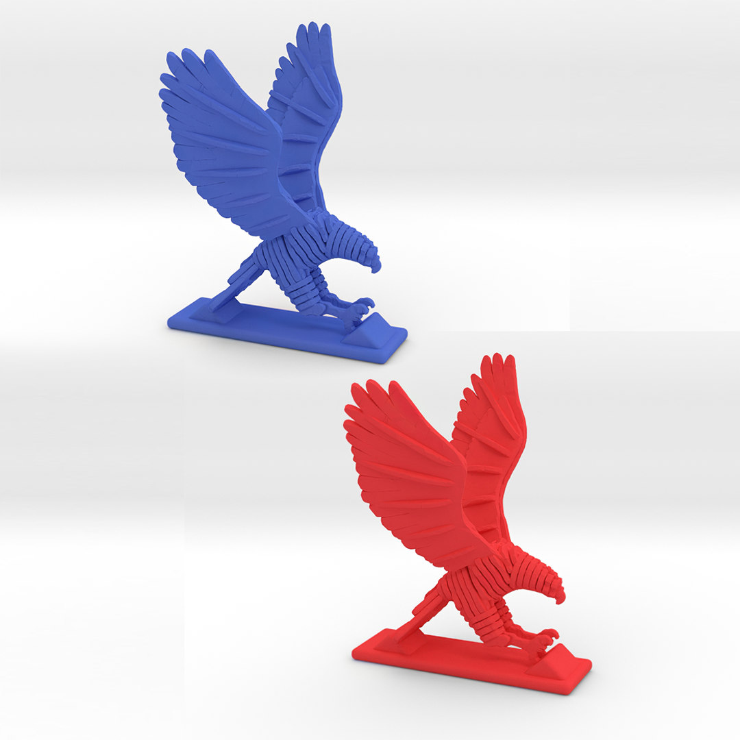 Hawk print 3D - TurboSquid 1489120