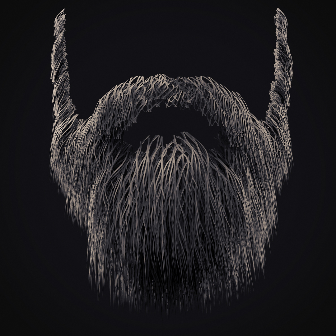 3D beard 10 model - TurboSquid 1489674
