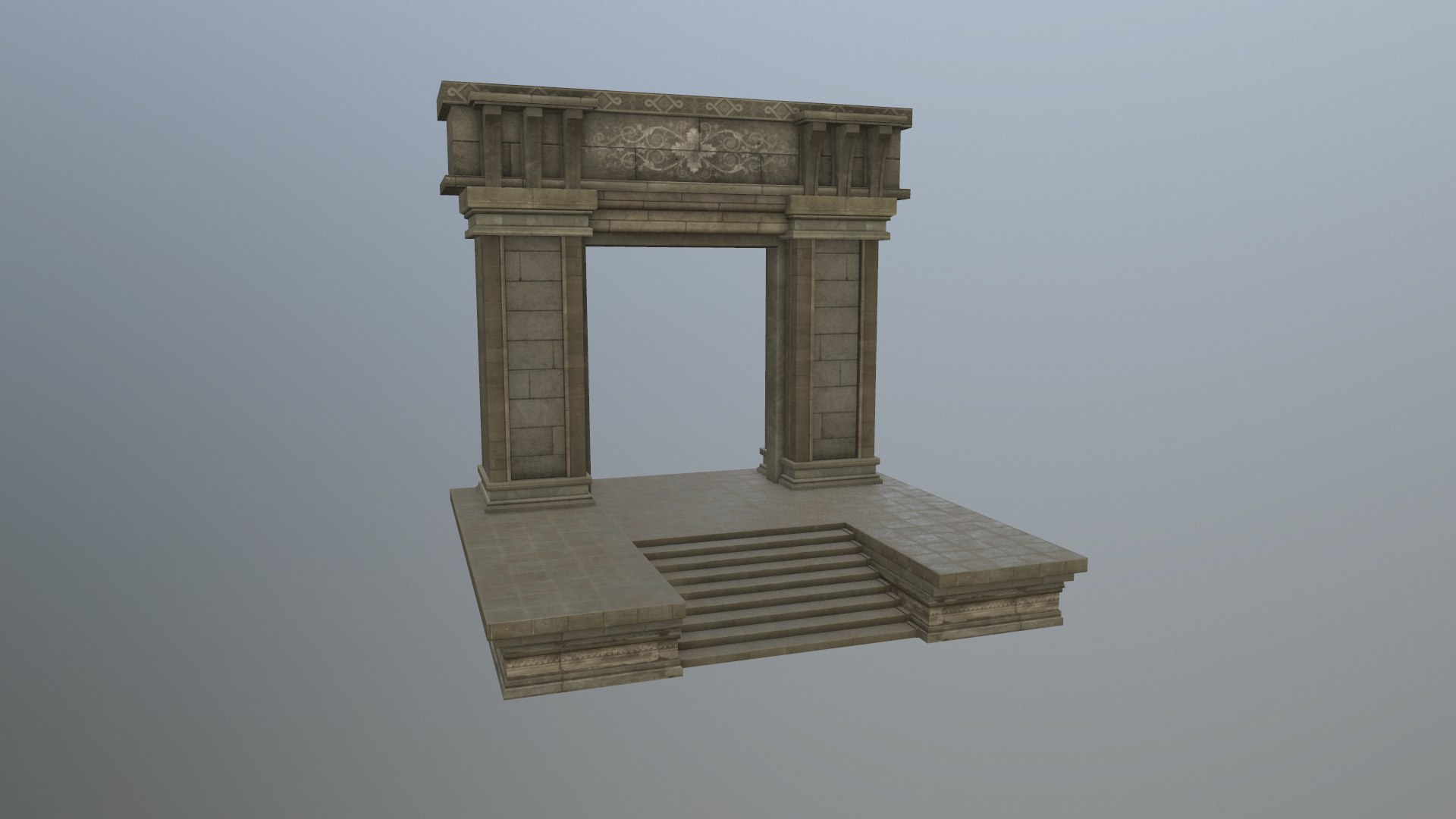 3D model stone portal - TurboSquid 1489655