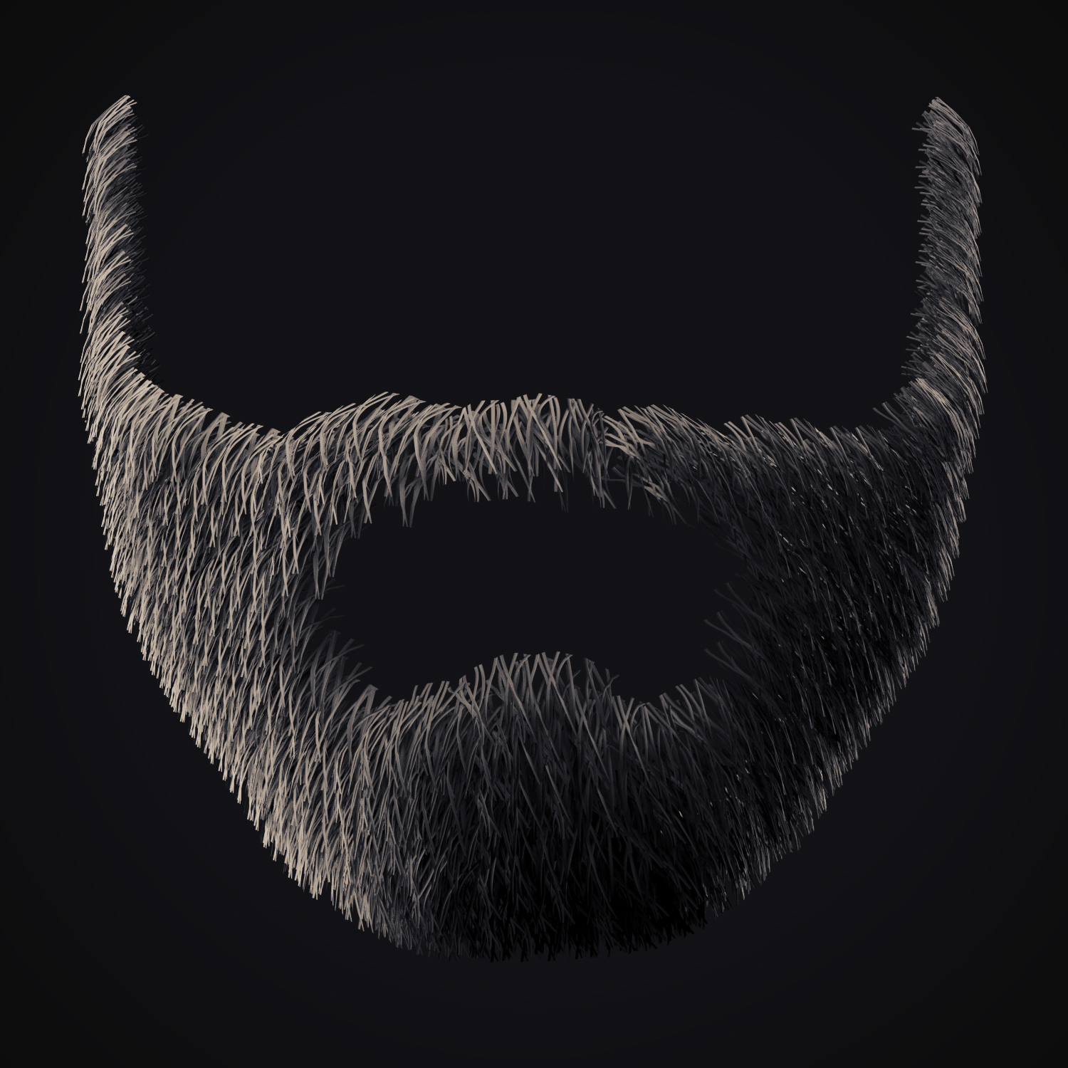 3D beard 12 model - TurboSquid 1489697
