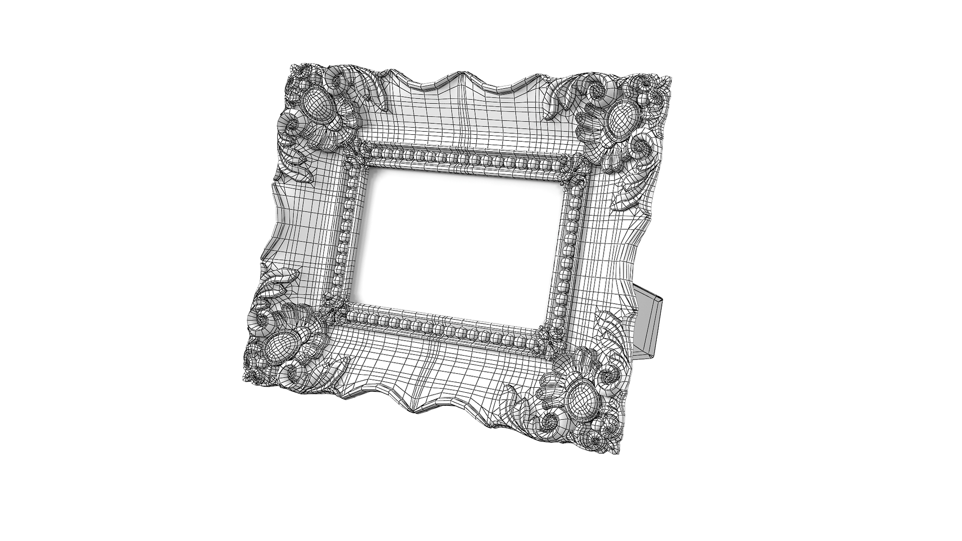 Realistic baroque picture 5 3D model - TurboSquid 1489677