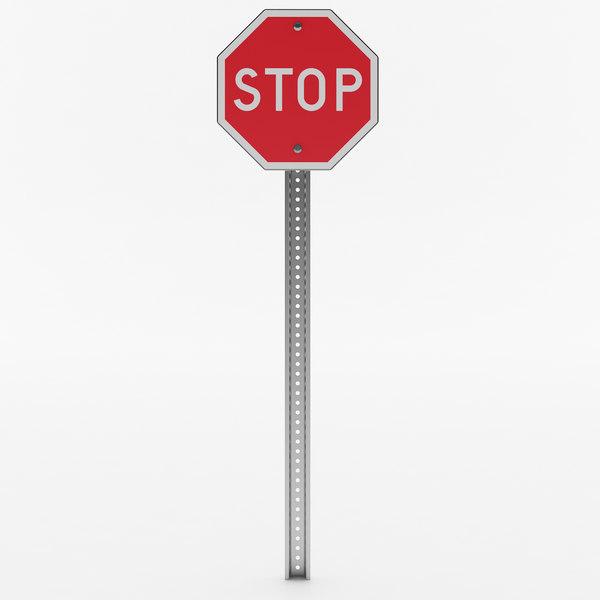Stop Sign 3D Models for Download | TurboSquid