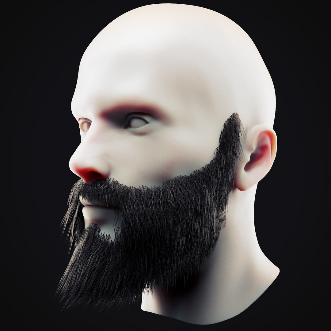 3D beard 14 model - TurboSquid 1489868