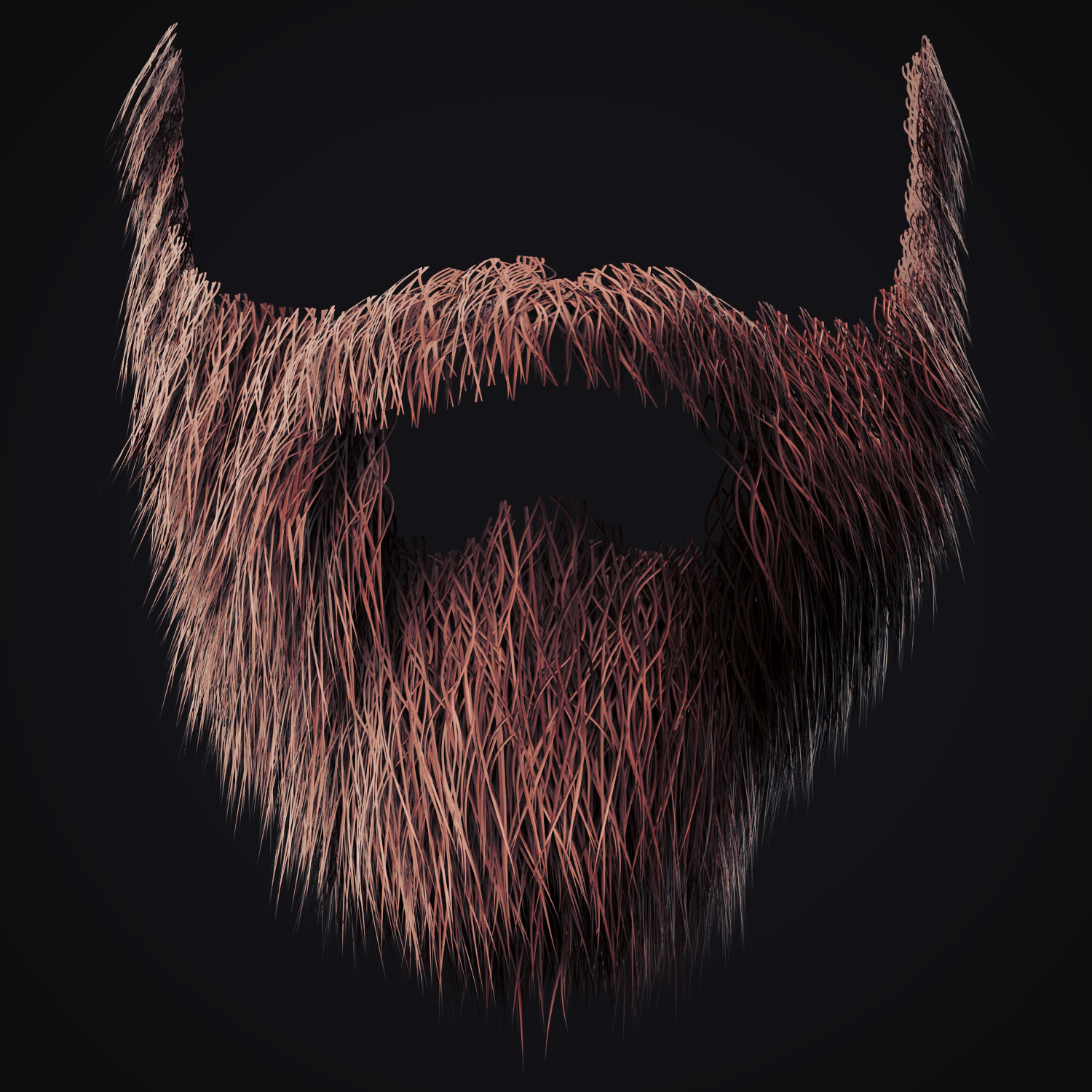 3D beard 14 model - TurboSquid 1489868