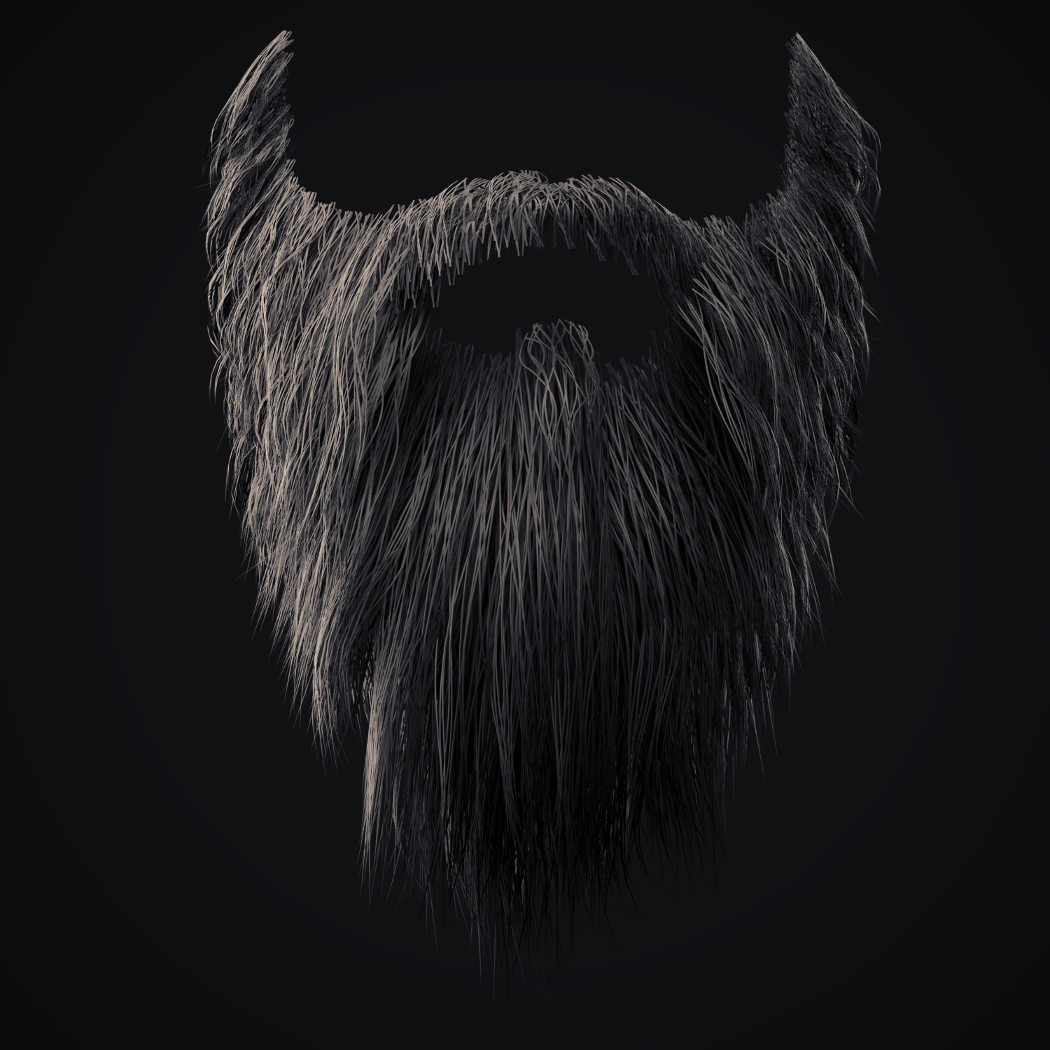 Beard 16 3D model - TurboSquid 1489873