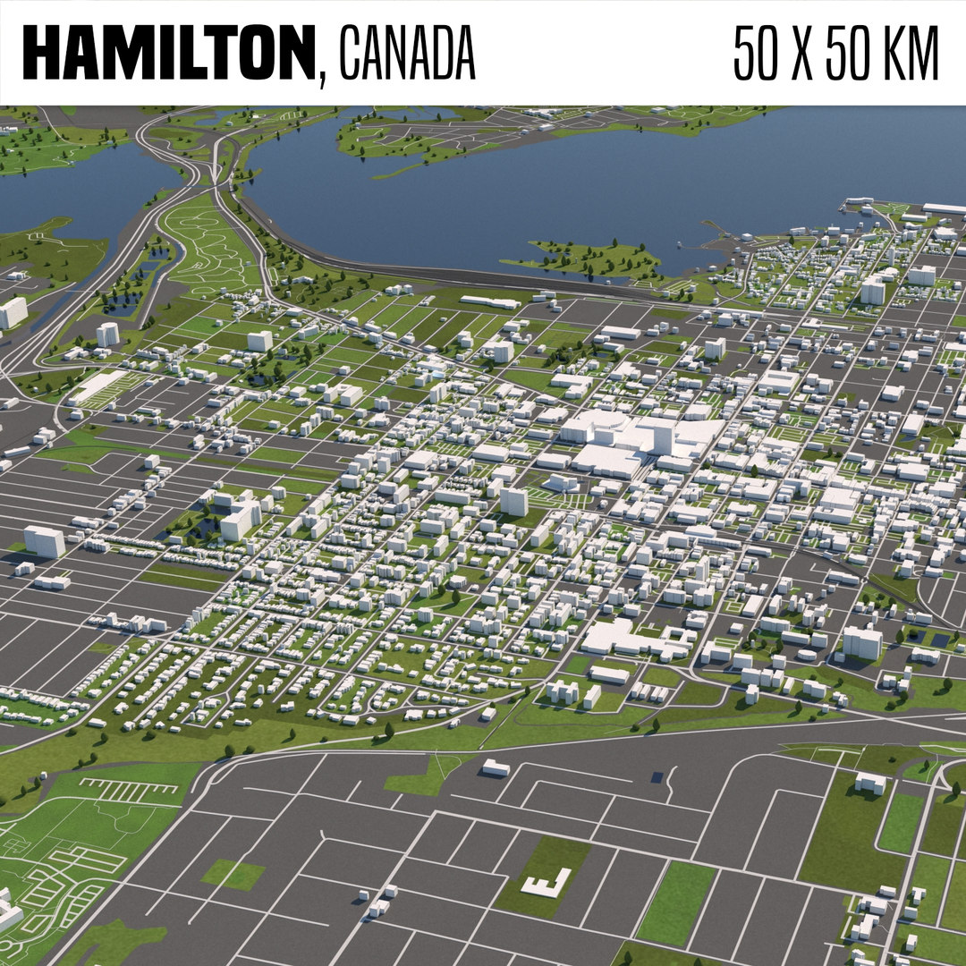 3D buildings houses maps model - TurboSquid 1489990