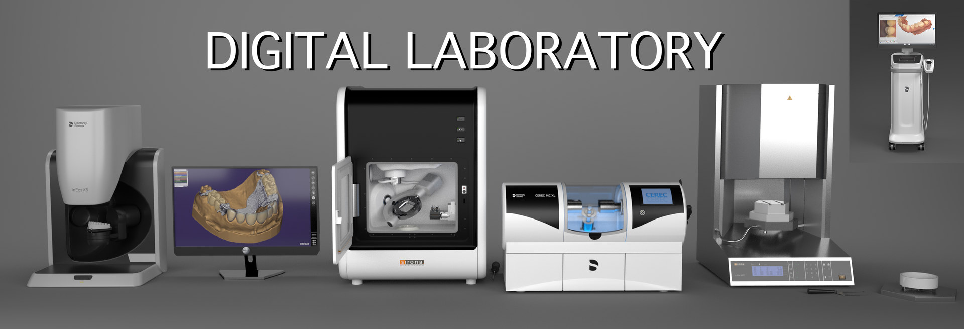 3D sirona digital lab - TurboSquid 1480447