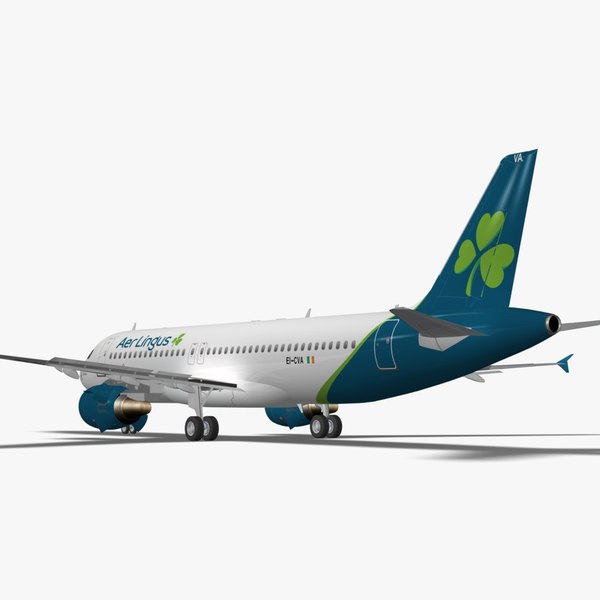 3D airbus aer lingus model - TurboSquid 1474473