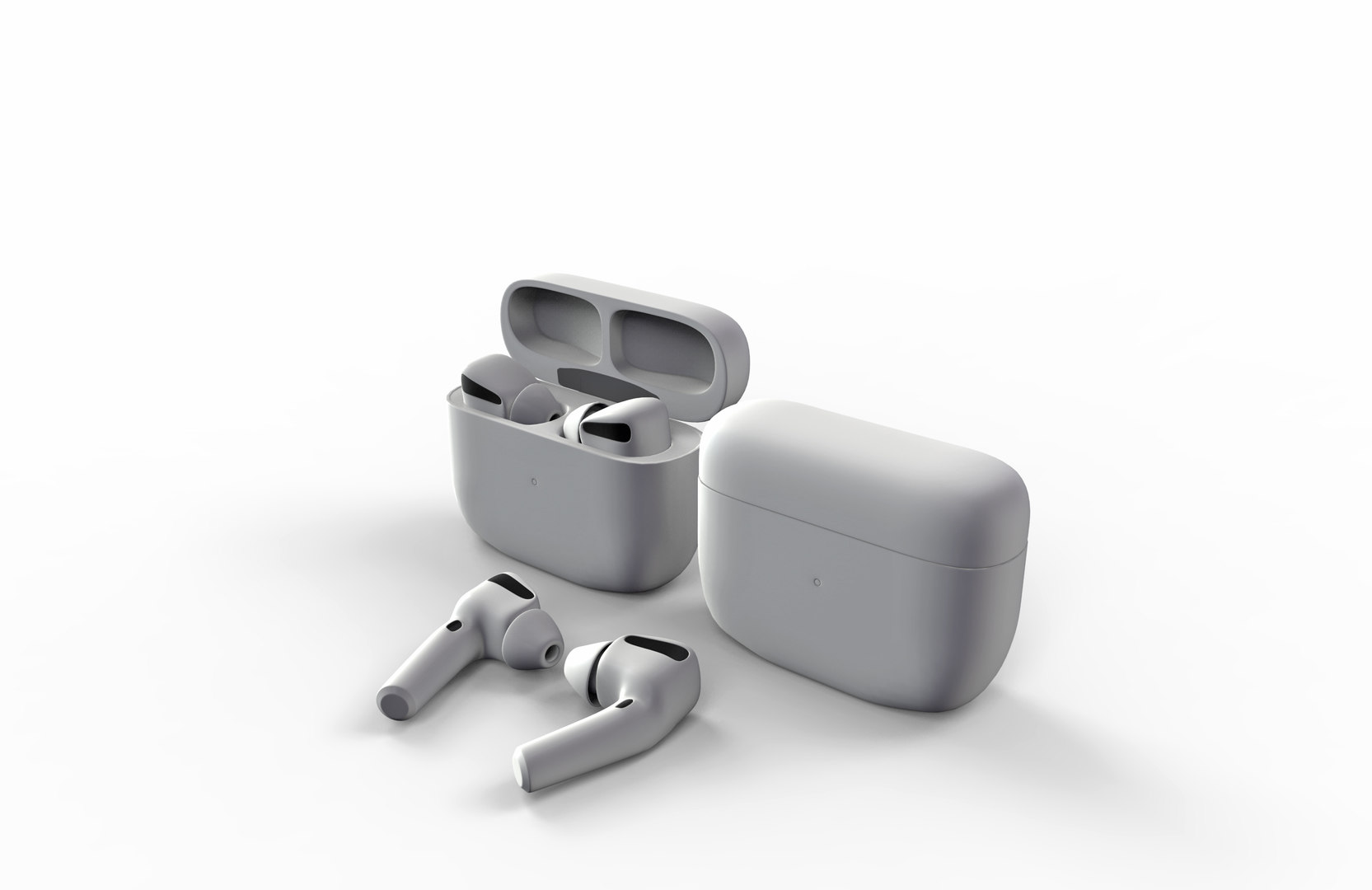 Headphones tws 3D model - TurboSquid 1490297