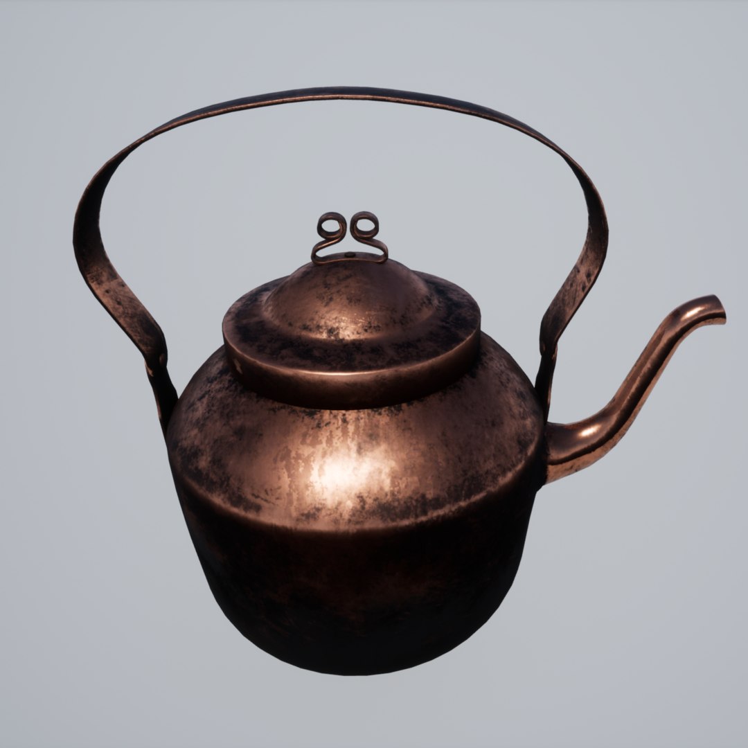 3D medieval kettle - TurboSquid 1490367