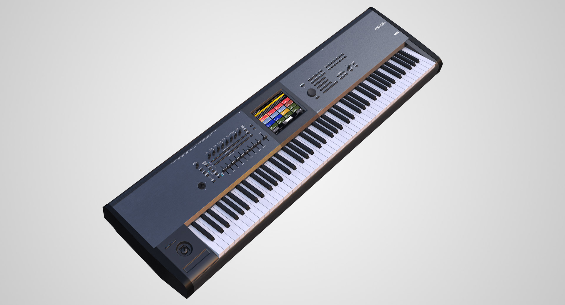 Synth keyboard korg 3D model - TurboSquid 1490608