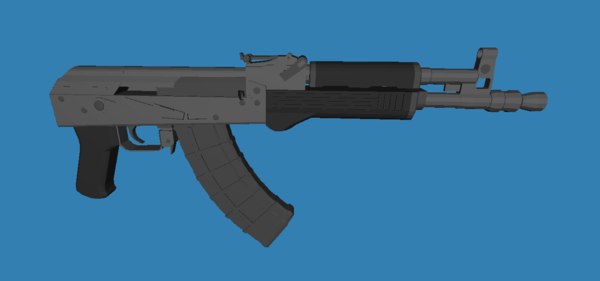 Ak pistol 3D model - TurboSquid 1490882
