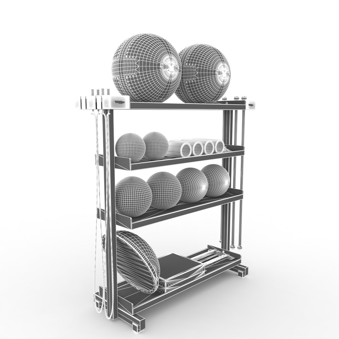 wolny Skilltools Storage TechnoGym Model 3D - TurboSquid 1490926