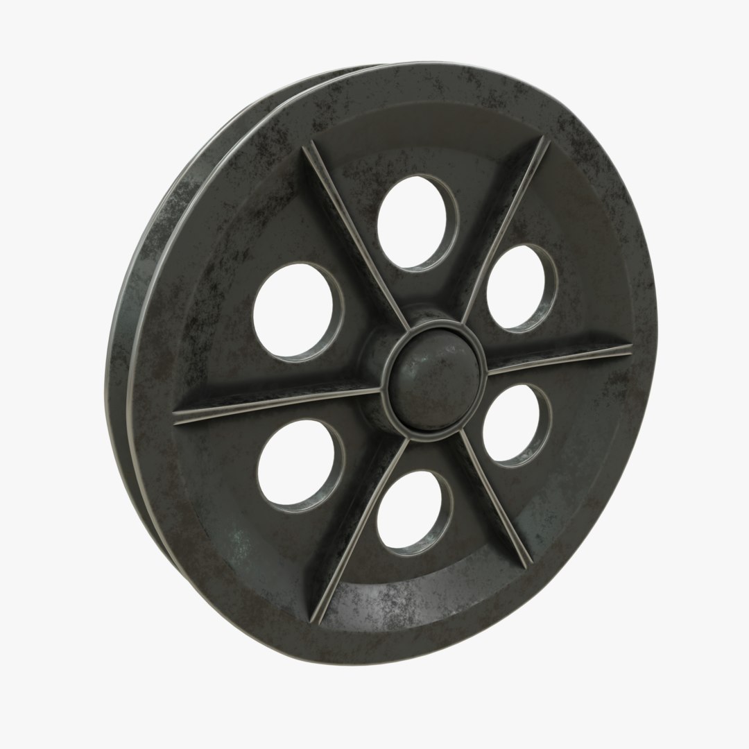 Pulley guiding wheel 3D model - TurboSquid 1490920