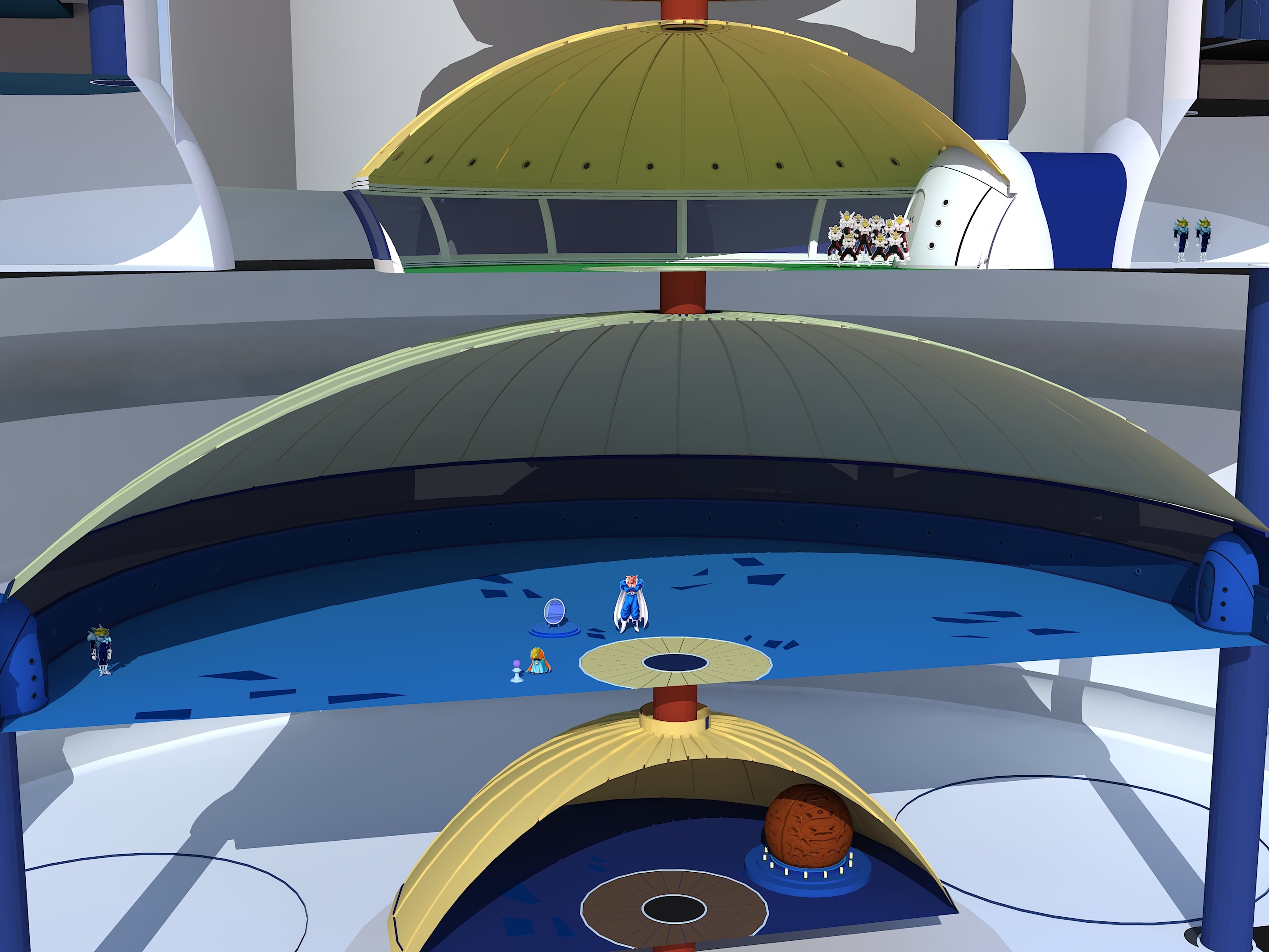 modelo 3d Nave espacial de Babidi (nave de Babidi) - TurboSquid 1490991