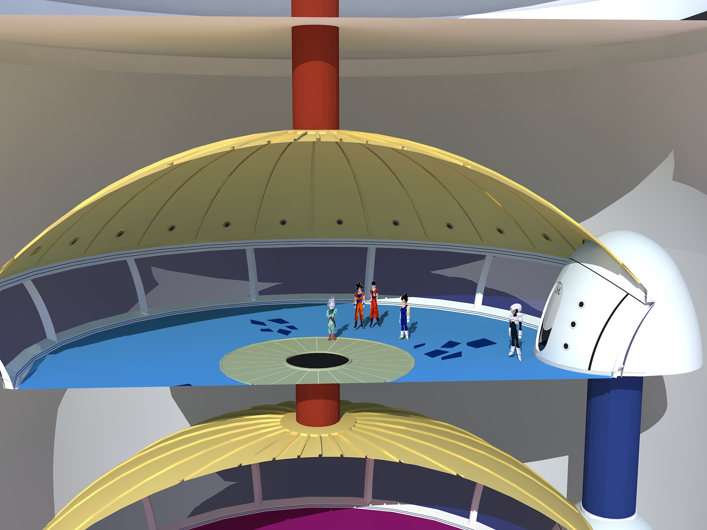 modelo 3d Nave espacial de Babidi (nave de Babidi) - TurboSquid 1490991