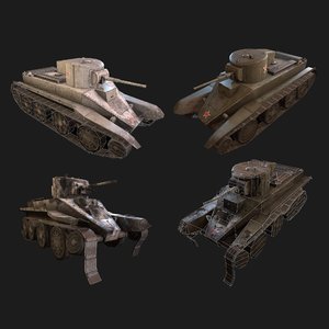 Destroyed Tank 3D Models for Download | TurboSquid