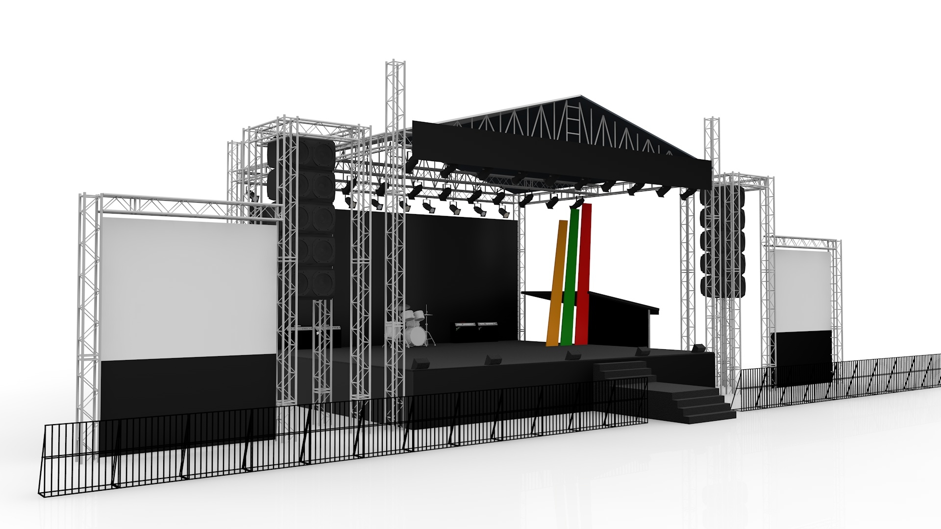 Modello 3D Stage Rigging - TurboSquid 1491406