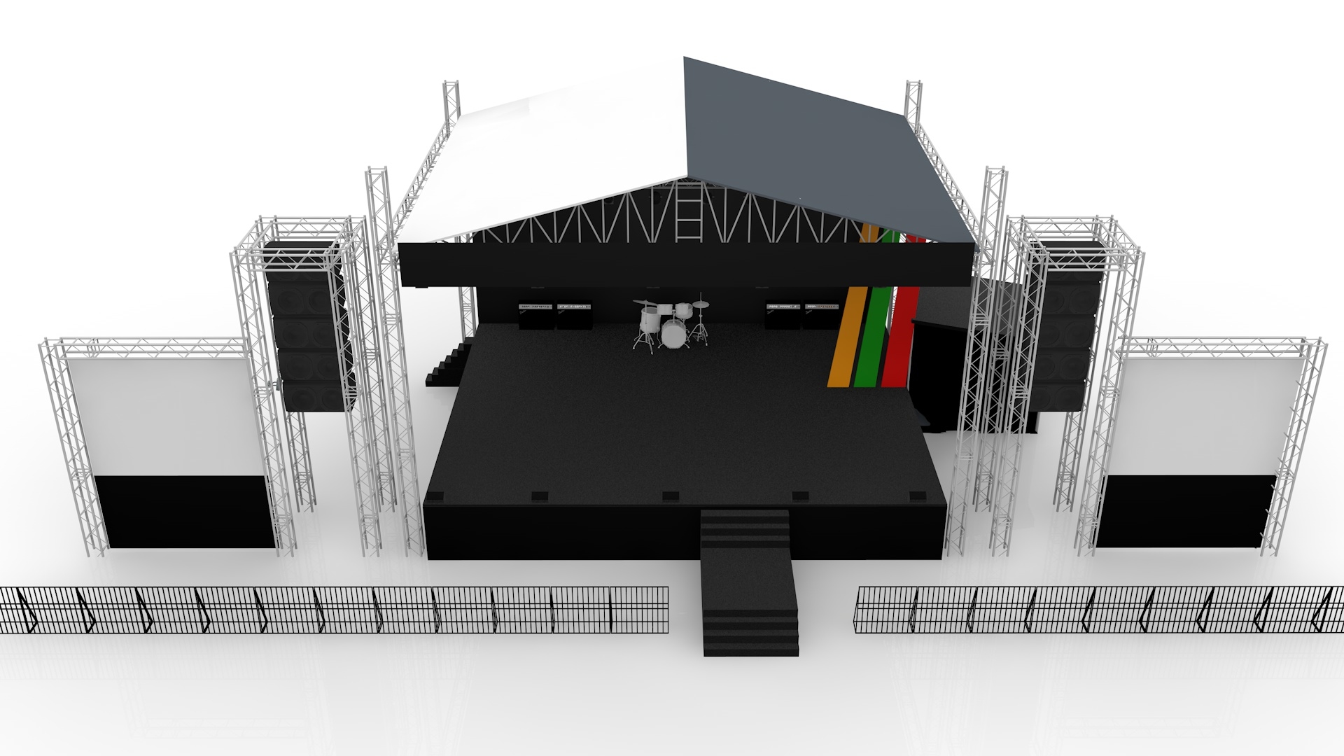 Modello 3D Stage Rigging - TurboSquid 1491406