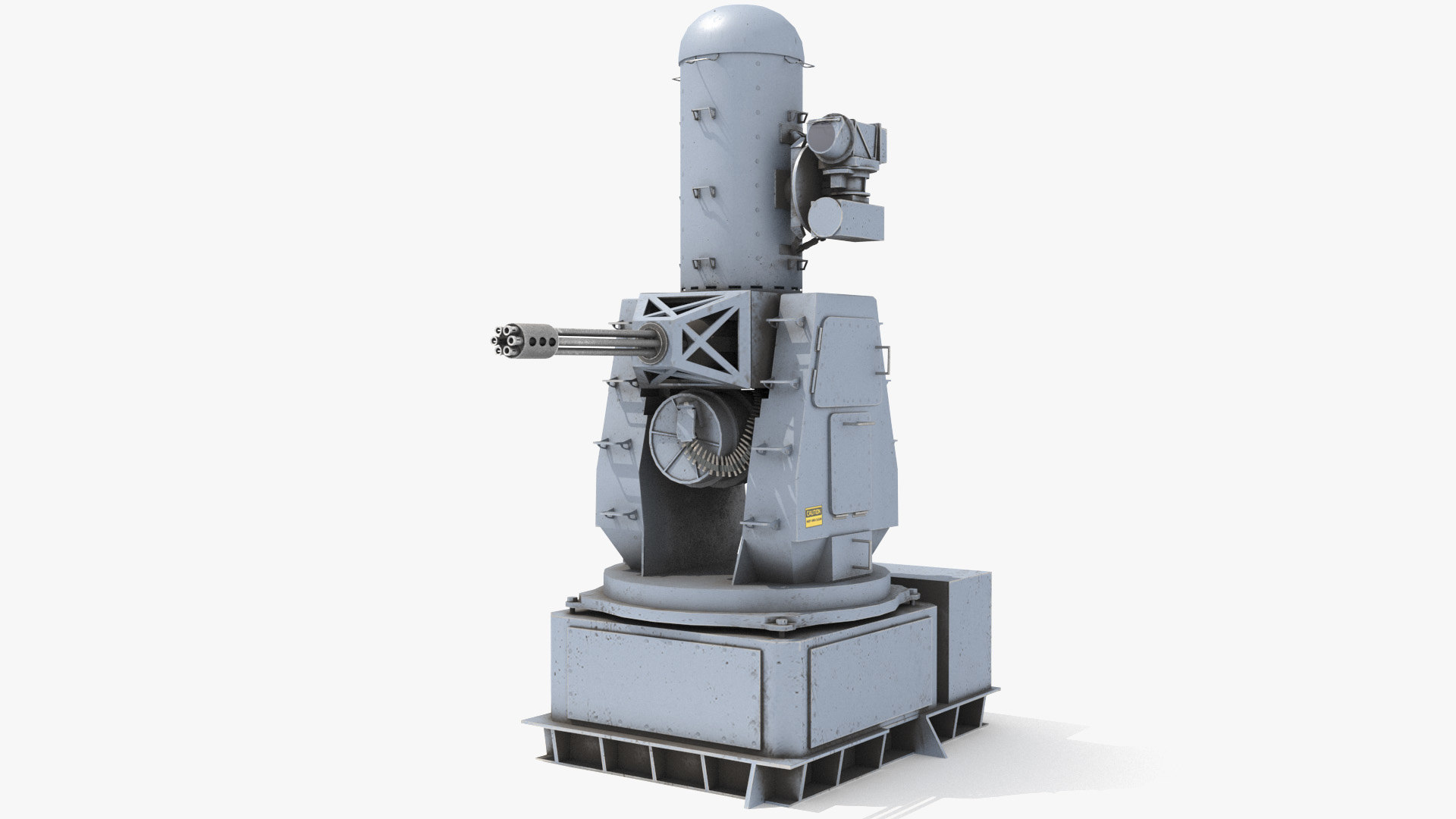 Phalanx weapon ciws model - TurboSquid 1491737
