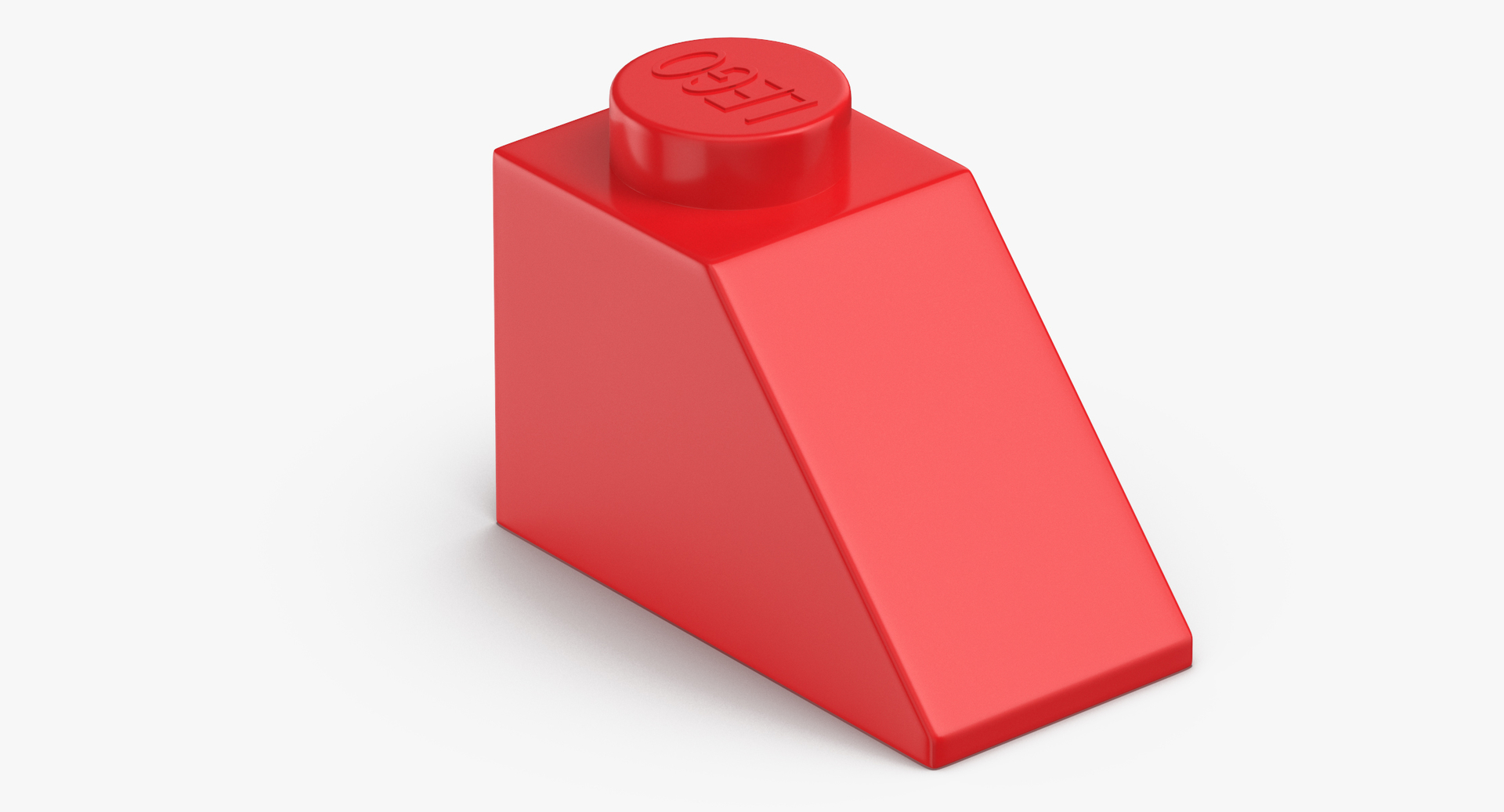 3D bright red lego bricks - TurboSquid 1492395