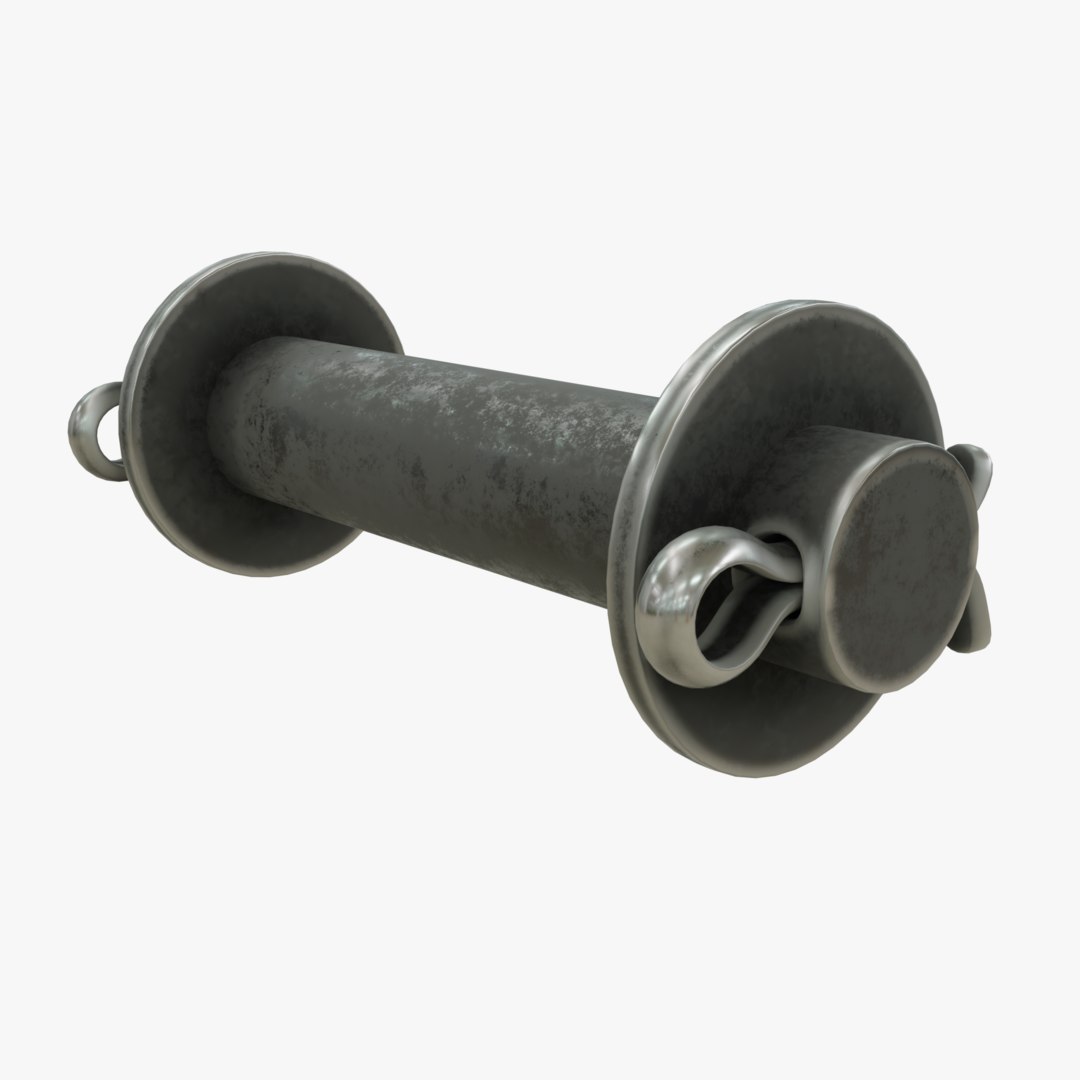 modelo 3d Eje pequeño con chavetas - TurboSquid 1491685