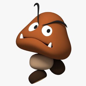 Goomba 3D Models for Download | TurboSquid