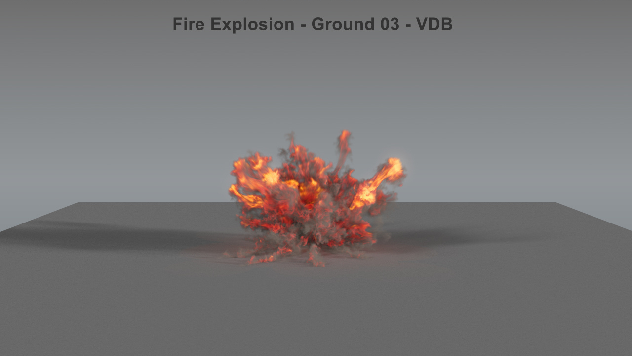 Explosion - 03 vdb 3D model - TurboSquid 1491231