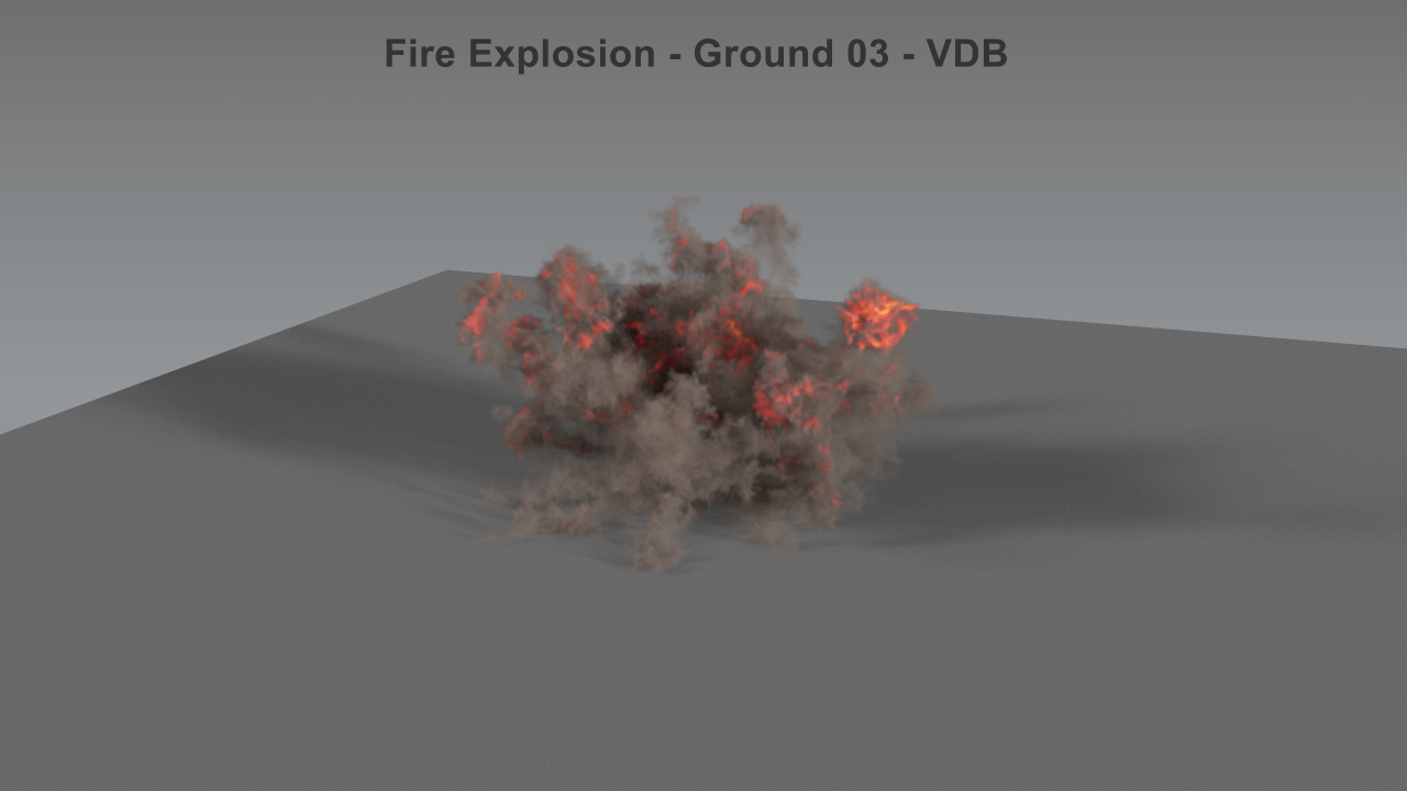 Explosion - 03 vdb 3D model - TurboSquid 1491231