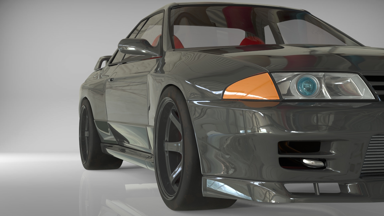 Nissan skyline r32 3D model - TurboSquid 1491798