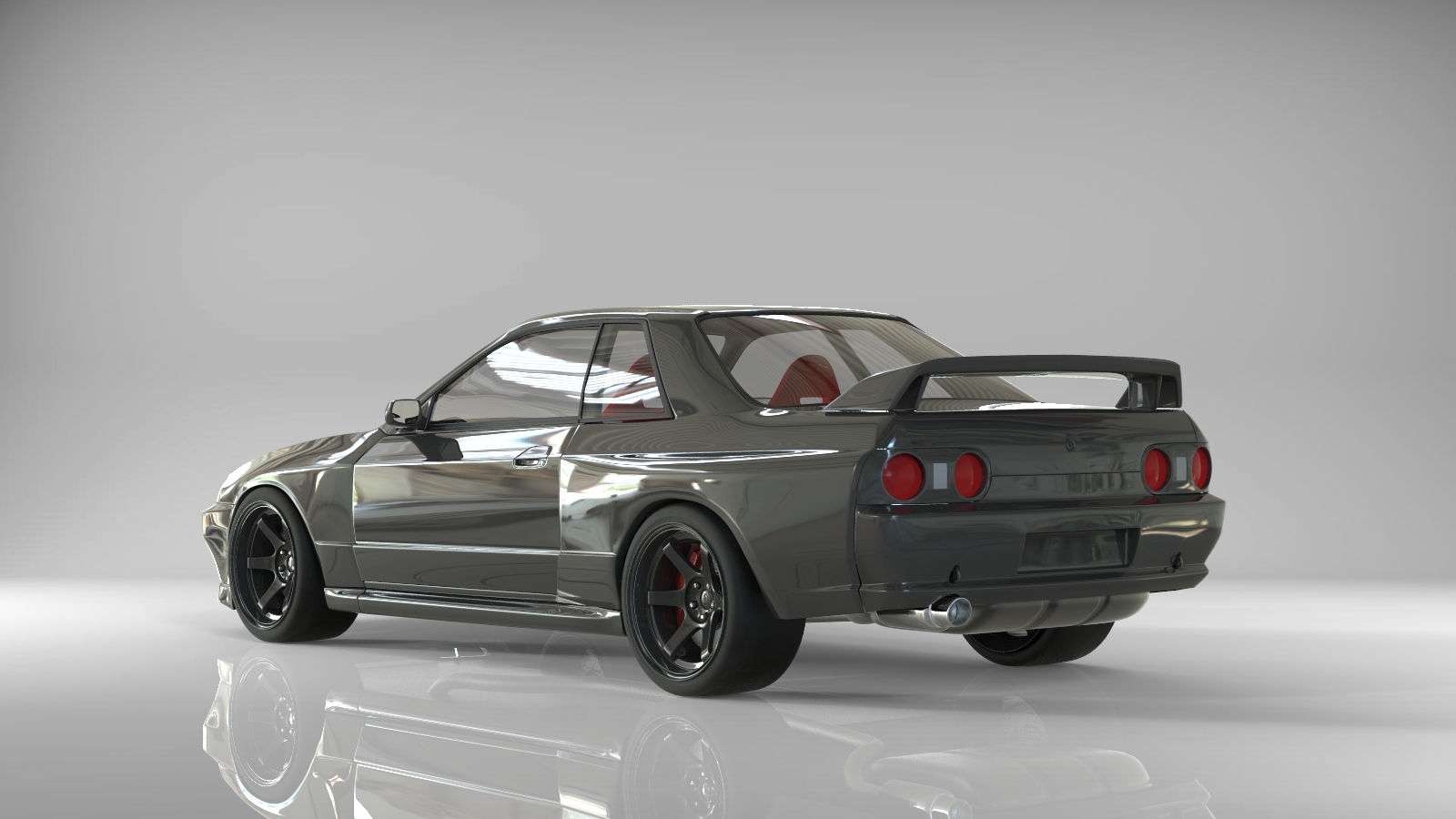 Nissan skyline r32 3D model - TurboSquid 1491798