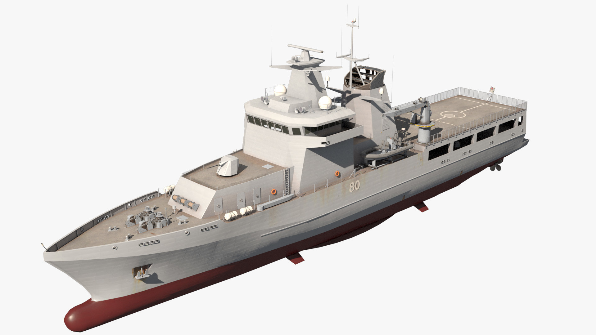3D arafura class opv vessel ship - TurboSquid 1486005