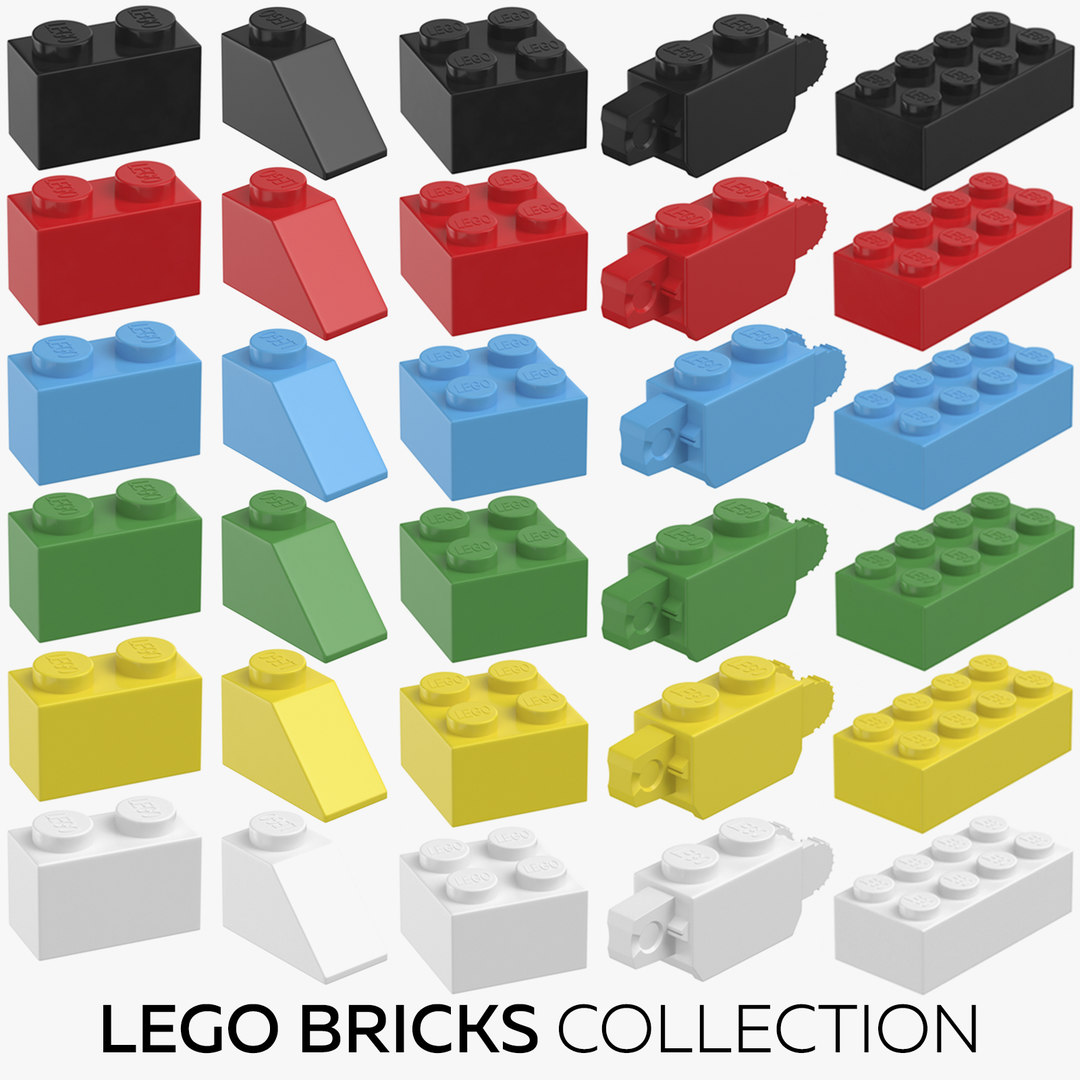 3D lego bricks - 30 - TurboSquid 1491922