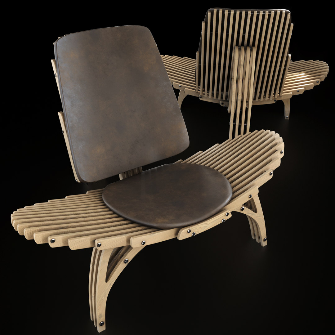 Parametric chair 3D model - TurboSquid 1491957