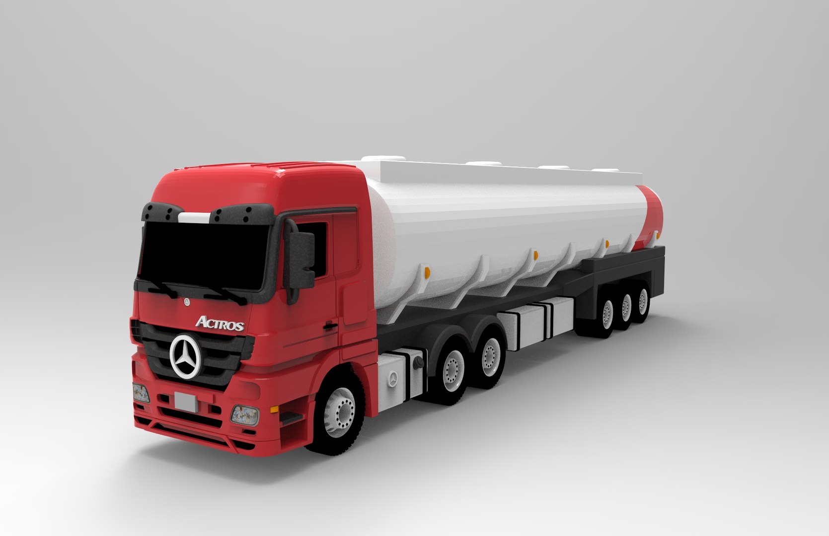 Mercedes benz actros model - TurboSquid 1492056