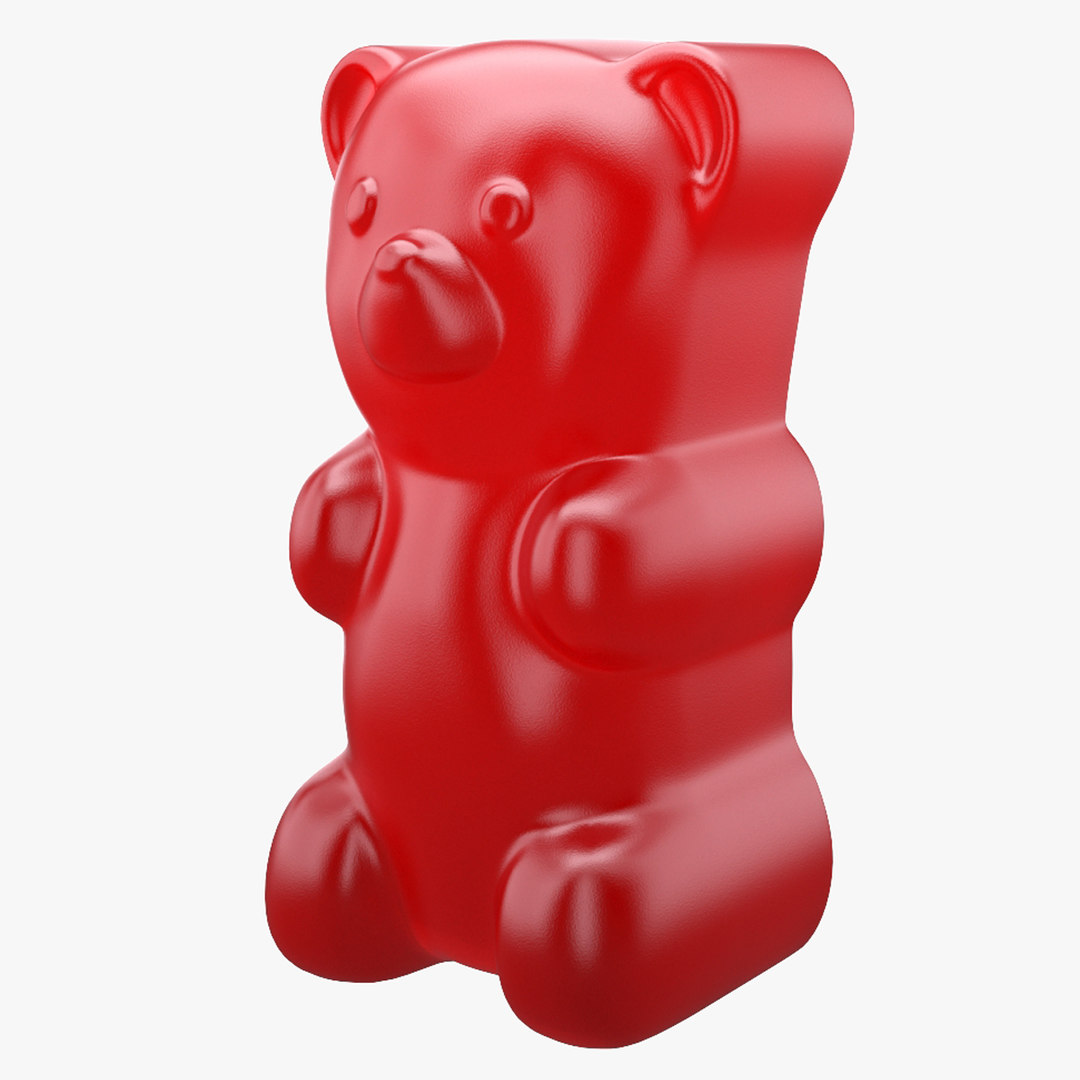 Free gummy bear model - TurboSquid 1492158