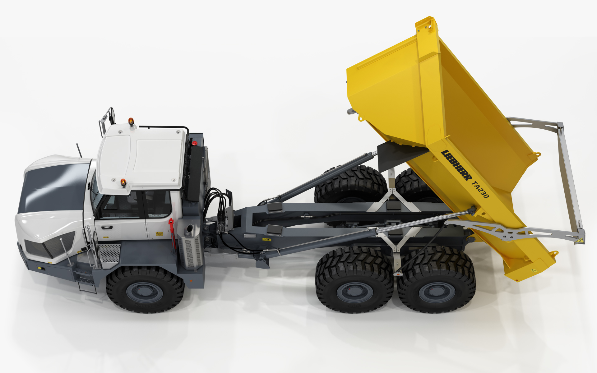 Liebherr ta 230 litronic 3D model - TurboSquid 1487285