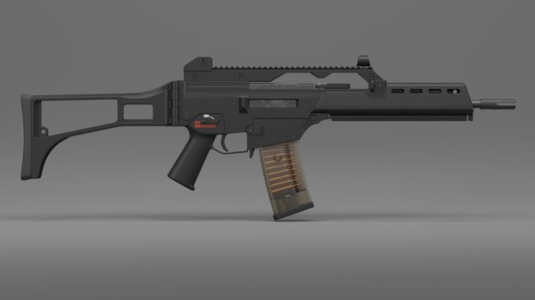 H k g36k 3D model - TurboSquid 1492247