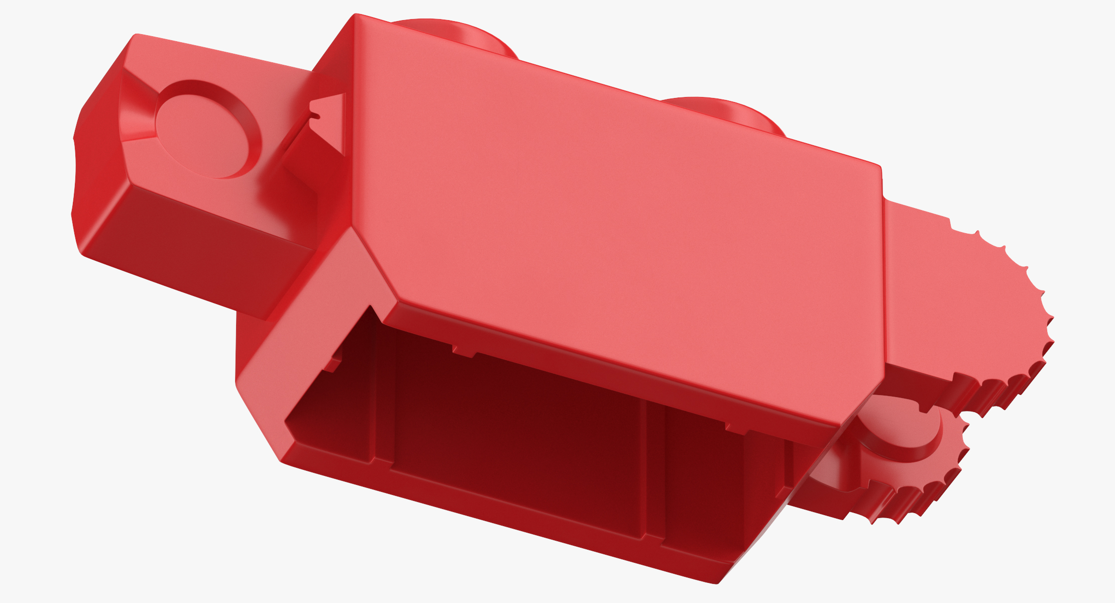 3D bright red lego bricks - TurboSquid 1492395