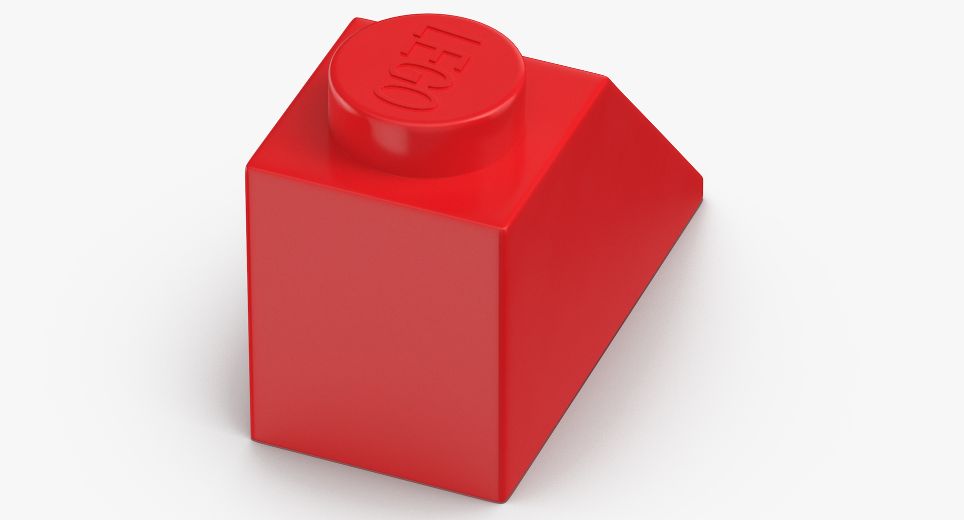 3D bright red lego bricks - TurboSquid 1492395