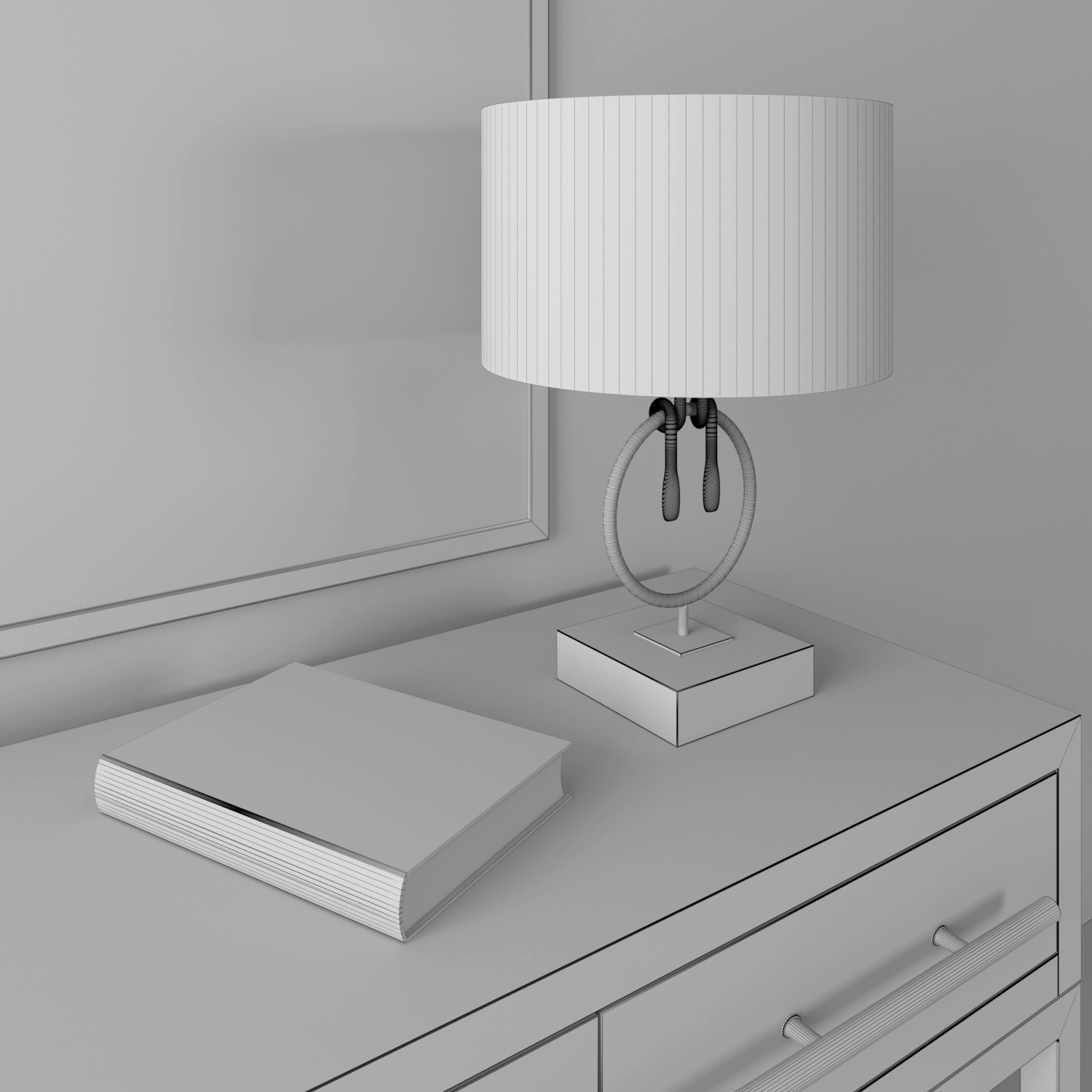 Painting table light 3D model - TurboSquid 1492438