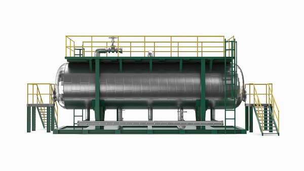 Refinery desalter 3D model - TurboSquid 1495988