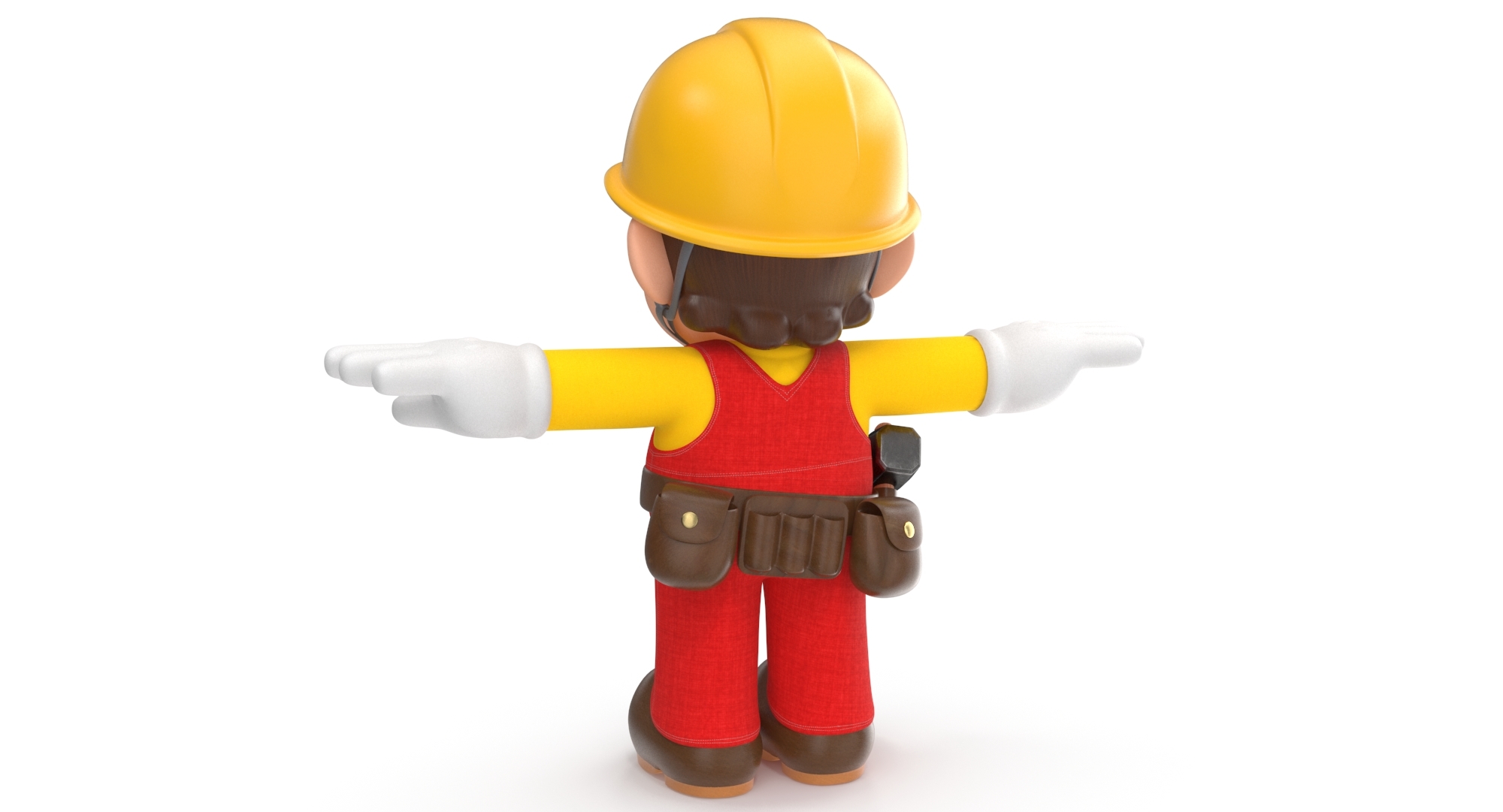 3D mario bros builder model - TurboSquid 1488859