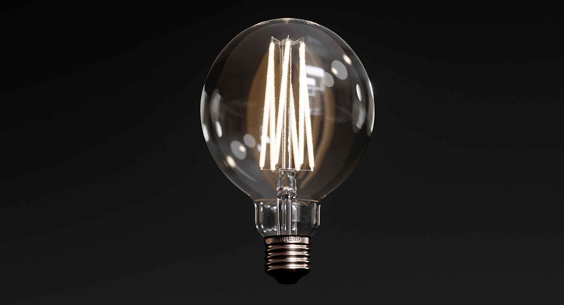 Realistic lighting 4 3D model - TurboSquid 1492805