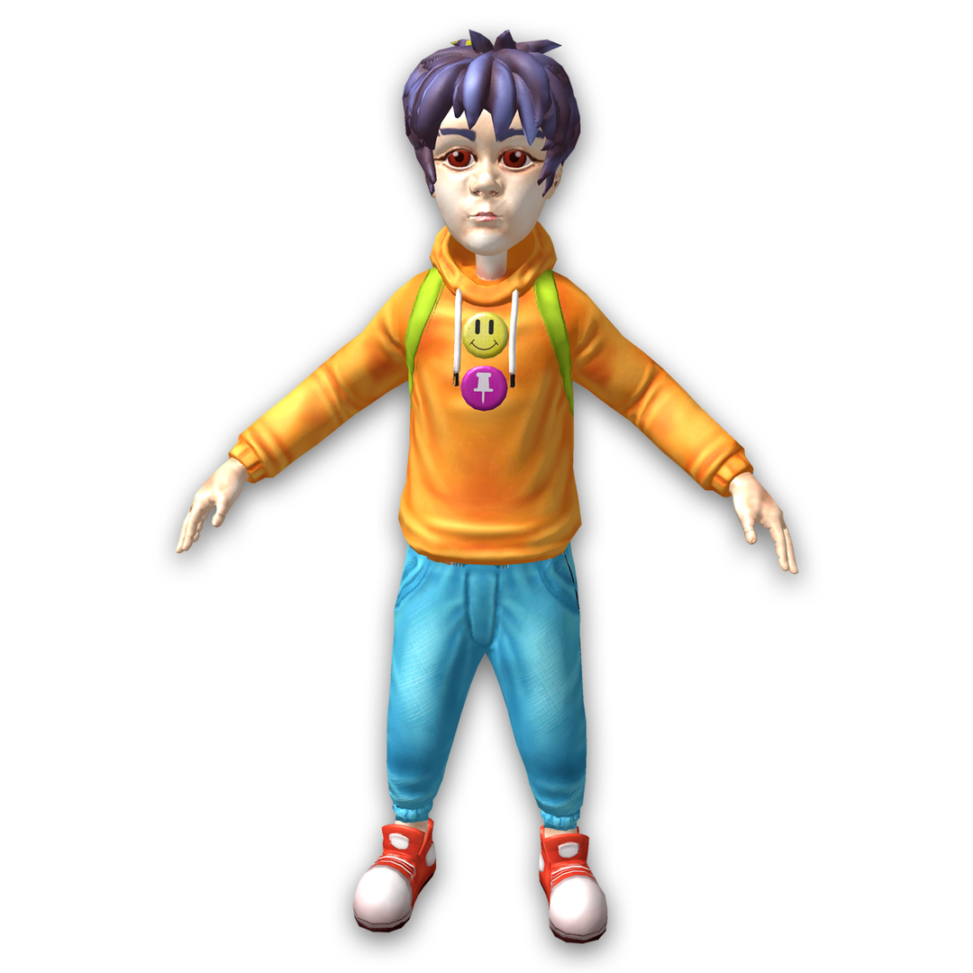 Cartoon zombie pack unity model - TurboSquid 1492898