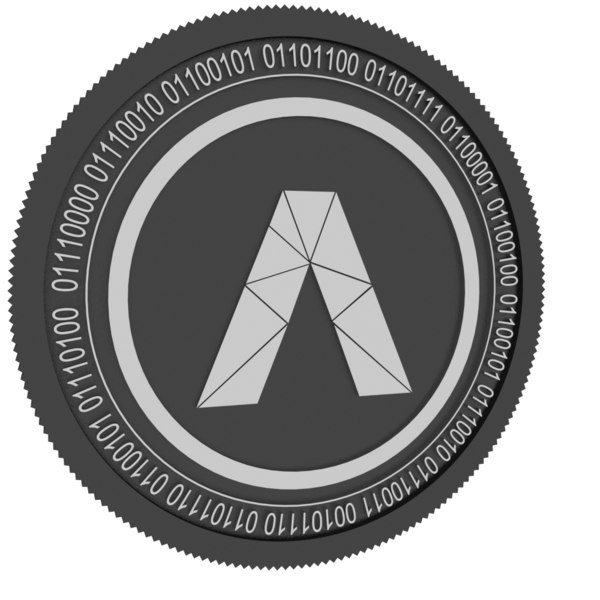 Alis black coin 3D - TurboSquid 1492941