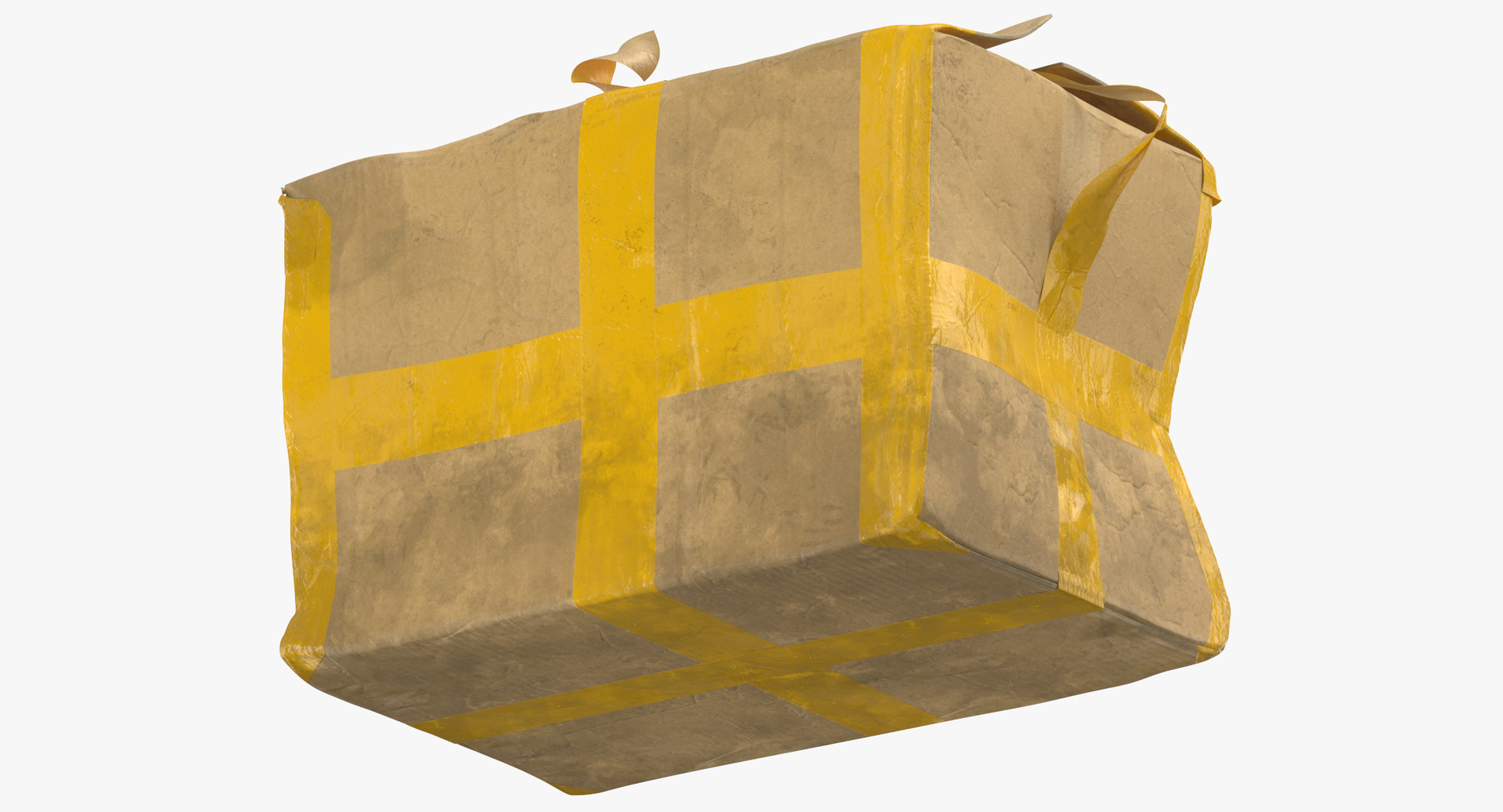 Old damaged cardboard boxes model - TurboSquid 1493034