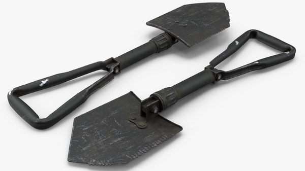 Used gi military entrenching 3D model - TurboSquid 1493322