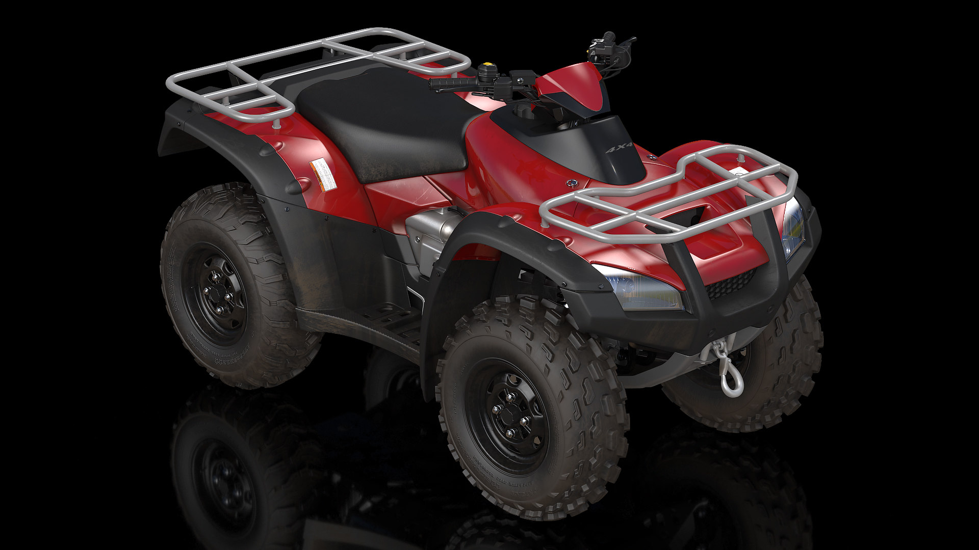 Atv bike generic 3D model - TurboSquid 1493660